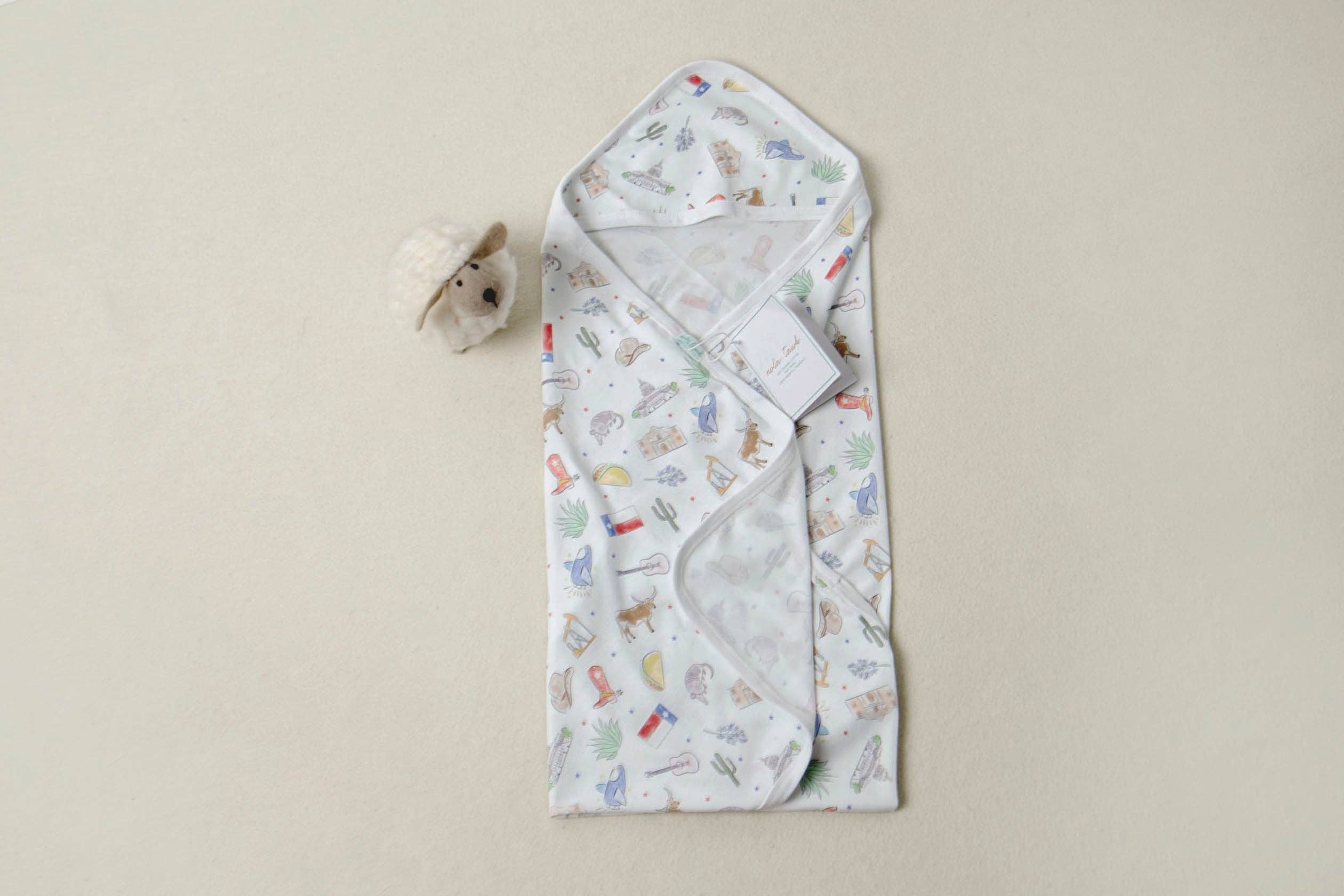 Nola Tawk - Texas Kids Cotton Baby Blanket - ParkerJoe