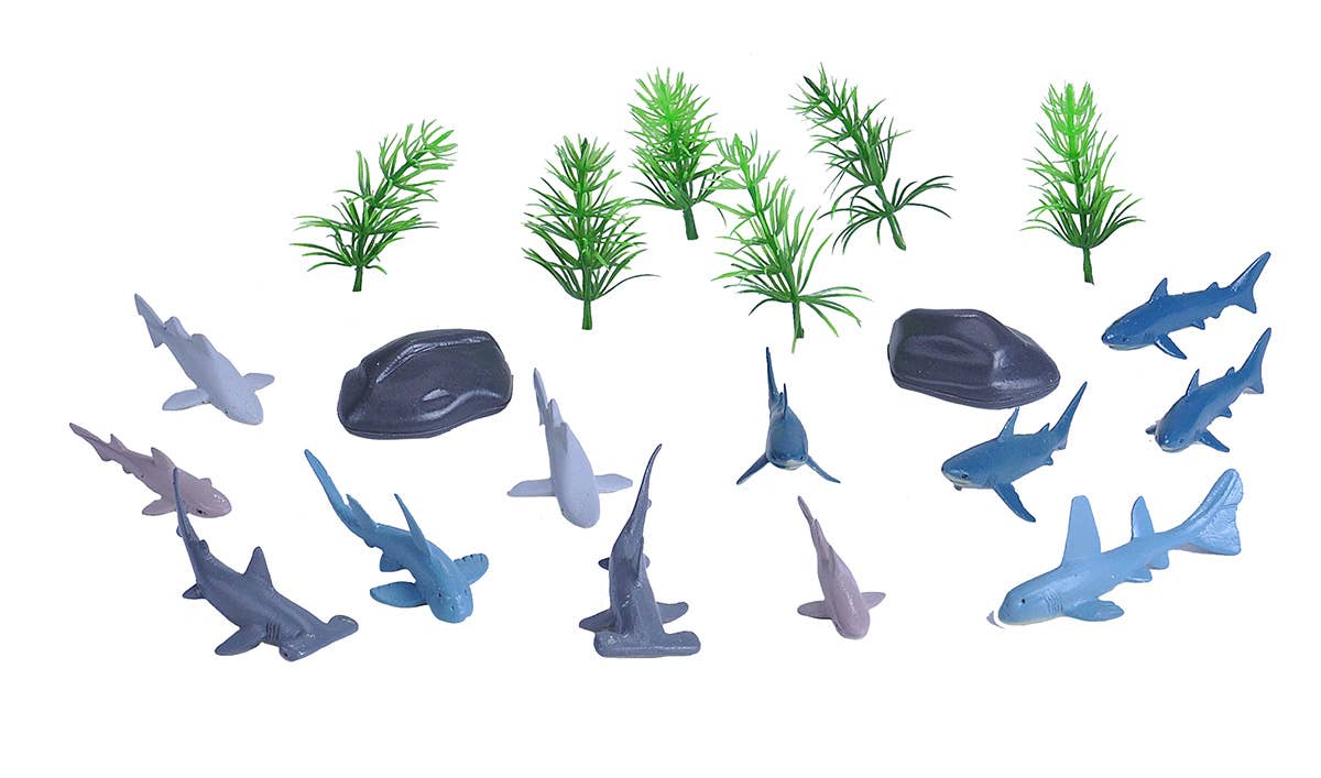 Wild Republic - Shark Mini Bucket Set - ParkerJoe